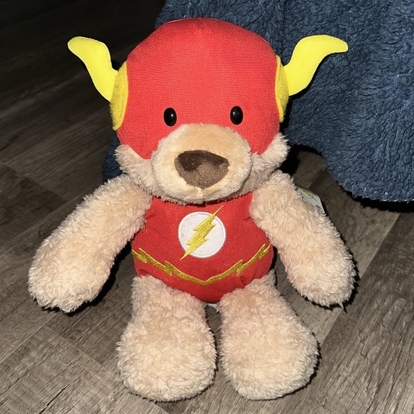 Gund | Toys | Gund Dc Flash Blaze Teddy Bear | Poshmark